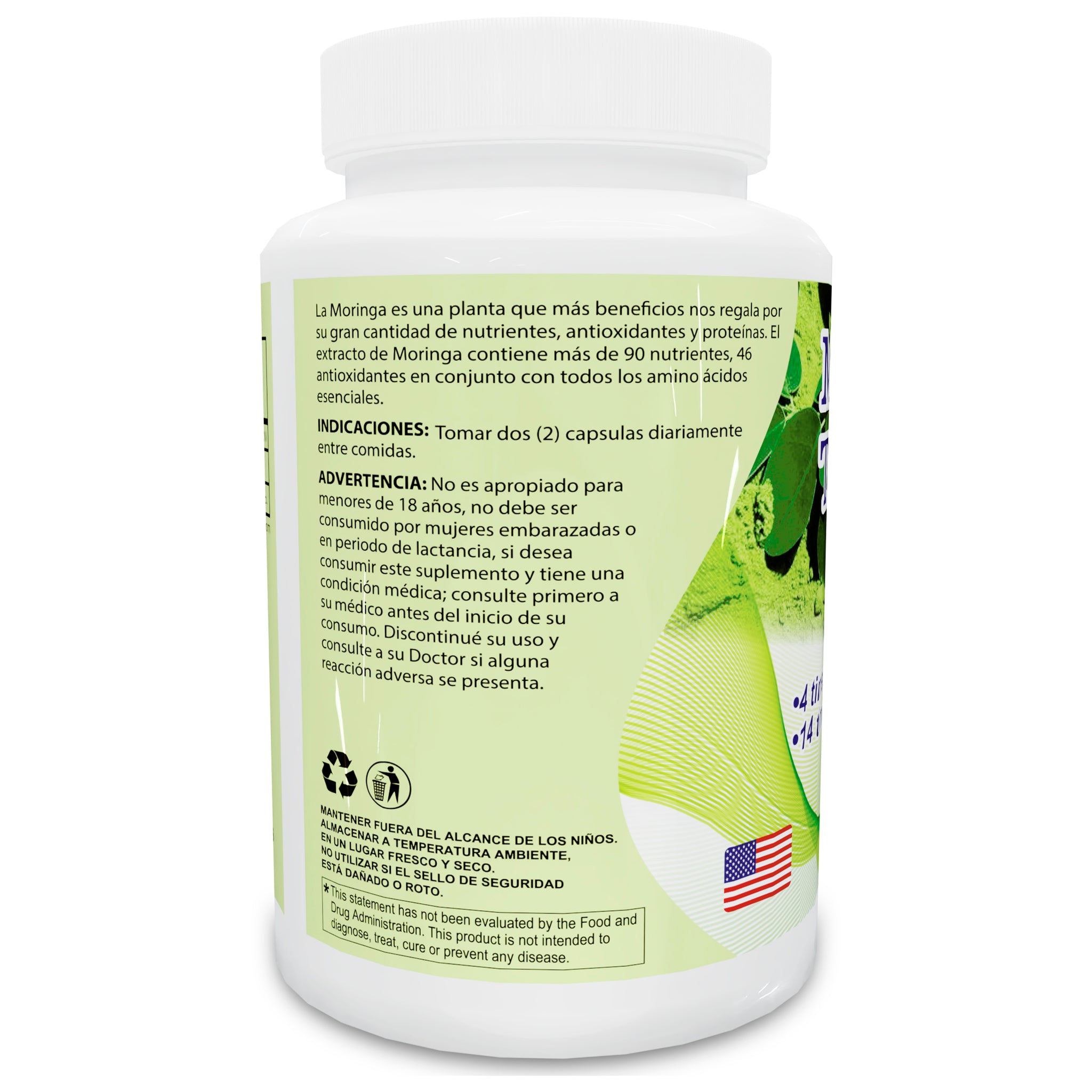 Moringa Triple Plus | Natural leaves – Almalu Products